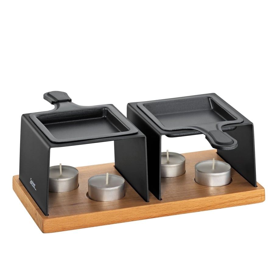 Mini-raclette na tealight dla 2 osób, 24,5 x 12,5 x 8 cm SP-3035007002 ...
